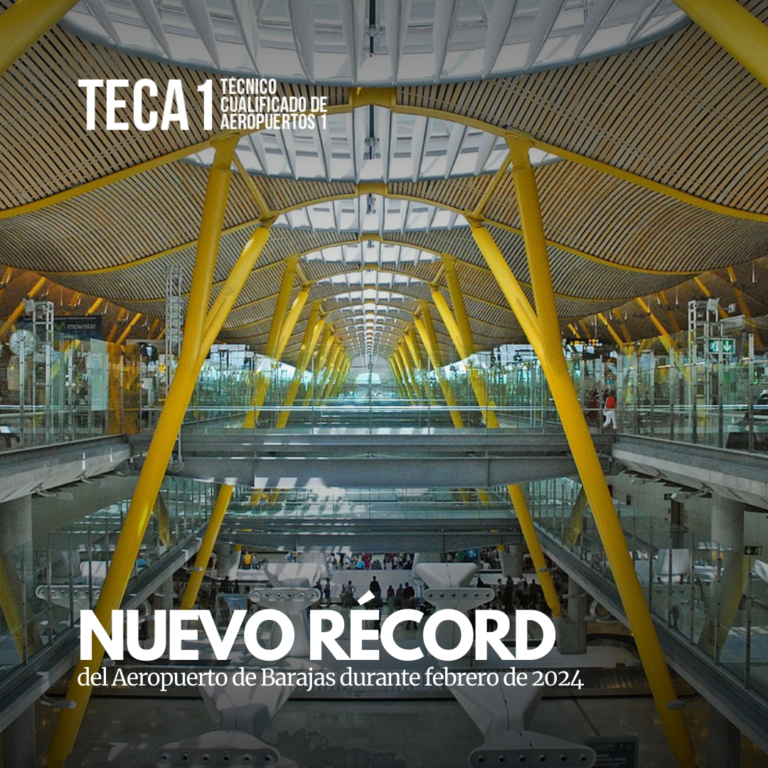 El aeropuerto de Madrid-Barajas continúa con récord de pasajeros y ...
