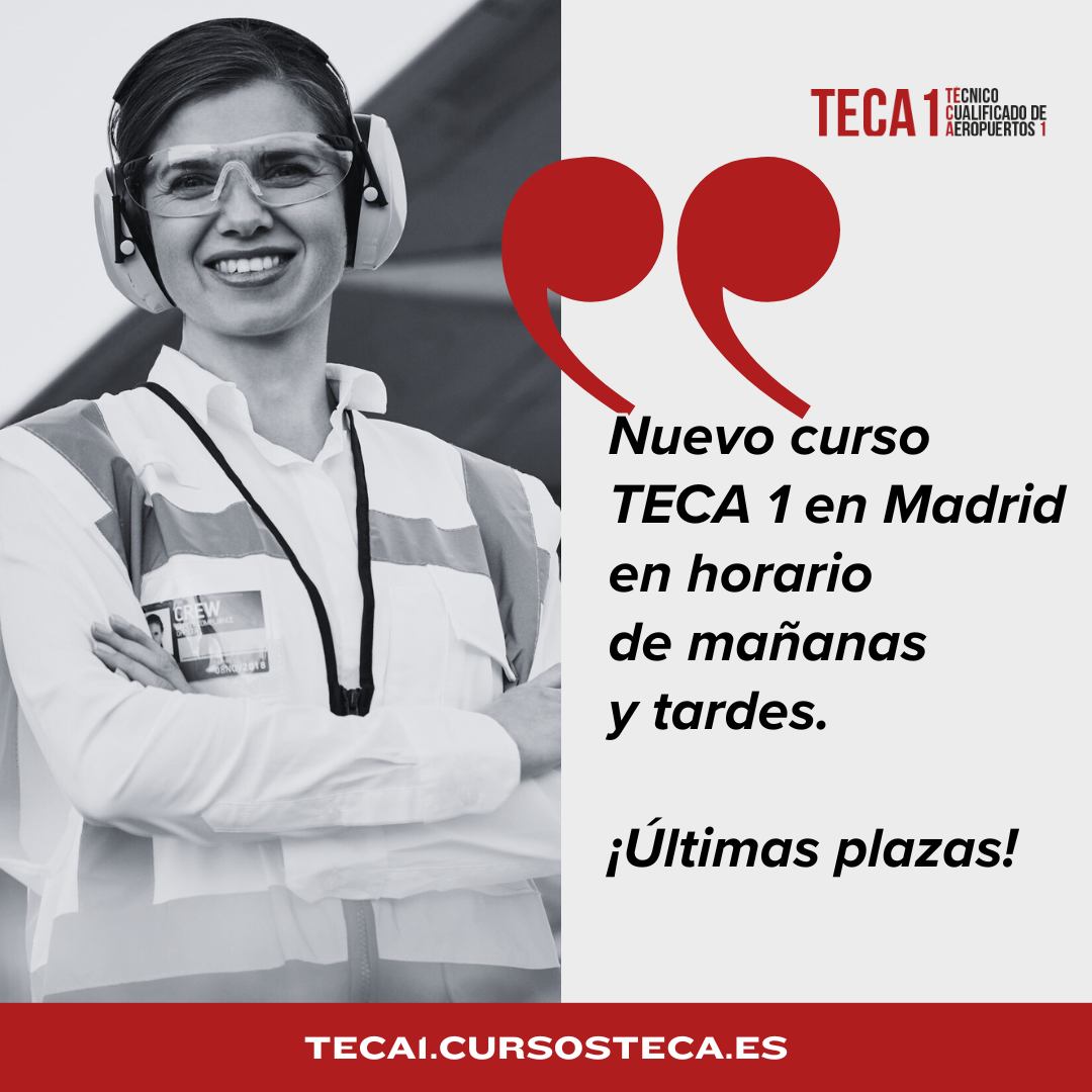Nuevo curso TECA 1 en Madrid en horario de mañanas y tardes. ¡Últimas ...